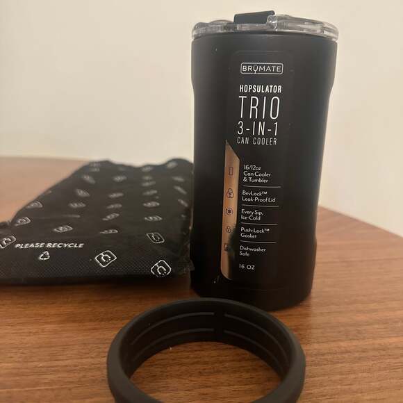 BRUMATE | Dining | New Brumate Matte Black Hopsulator Trio 3in Can ...
